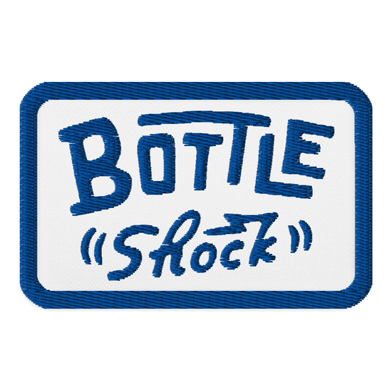 Bottle Shock Embroidered Patch – Unico Zelo